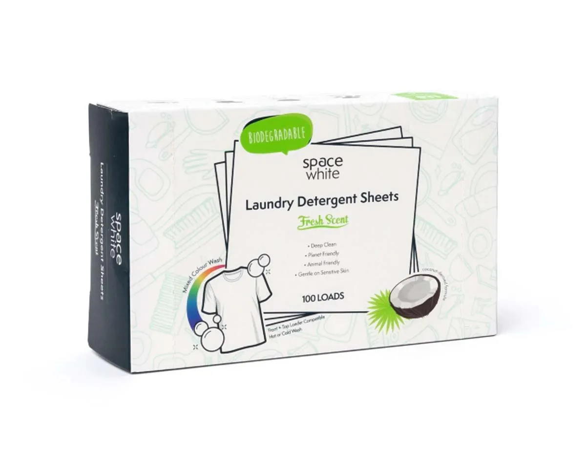 Laundry Sheet Strips | Fragrance Free & Eco-Friendly | Australia